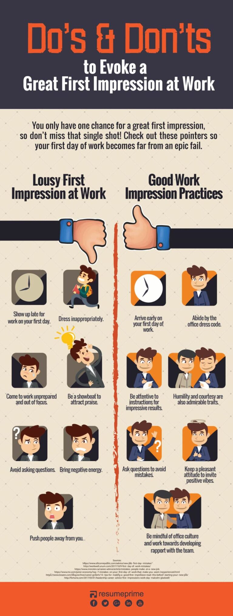 First Day of Work Slip-Ups to Avoid for Great Lasting Impression